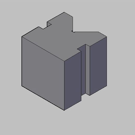 🔧 V Block・Free STL File for ・Cults