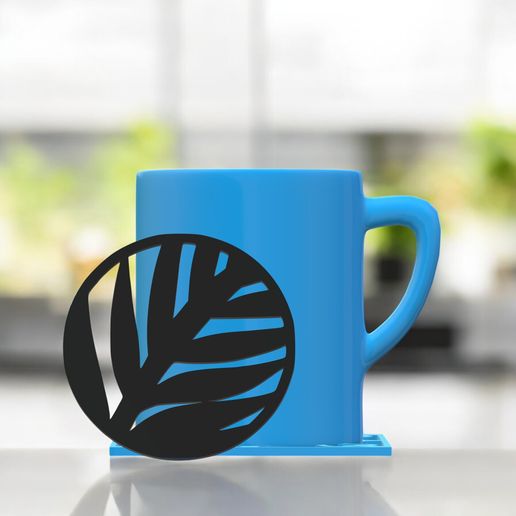 OBJ file Coasters Stylish and Functional, Tea, Coffee, Alcohol 🫖 ・3D ...