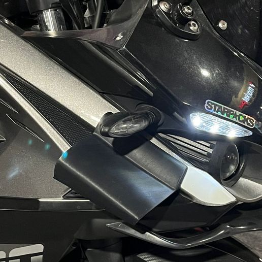 🏍️ Bajaj Pulsar RS 200 Motorcycle winglet・ STL File for 3D printing・Cults