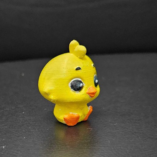 3D file Sitting Cute Chick 🐣 ・3D printable model to download・Cults