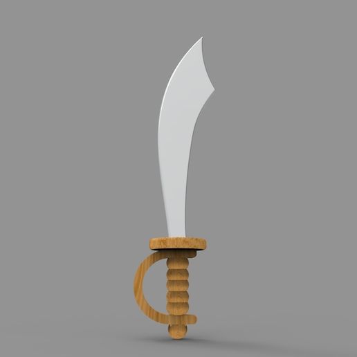 🤏 Small Sword Pendant・ STL File for 3D printing・Cults