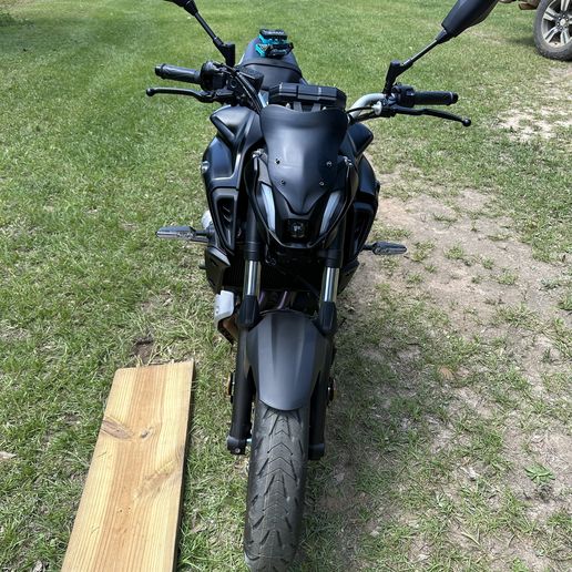 3D printable MT07_FZ07 windshell • made with Ender V3v2・Cults