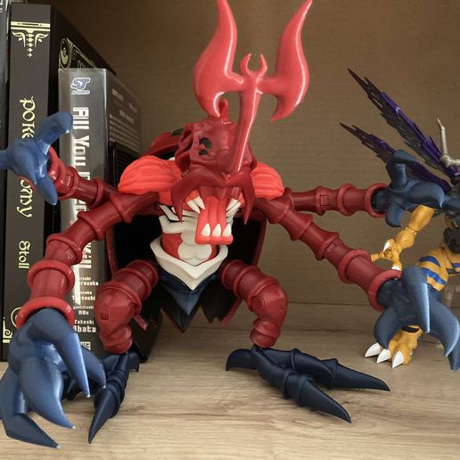 🐉 Megakabuterimon articulated model kit (Digimon, kabuterimon line)・ 3D ...