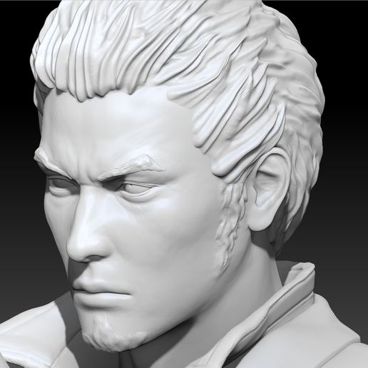 🆕 Kazuma Kiryu Statue (new cuts included)・ STL File for 3D printing・Cults