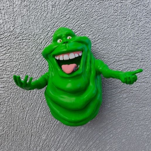 🏠 Amazing SLIMER from Ghostbusters - Wall hanging・ STL File for 3D ...