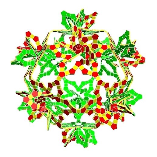 ⭐ STAR PENTACYCLIC DODECAHEDRAL KNOT 1・Free 3D File for ・Cults
