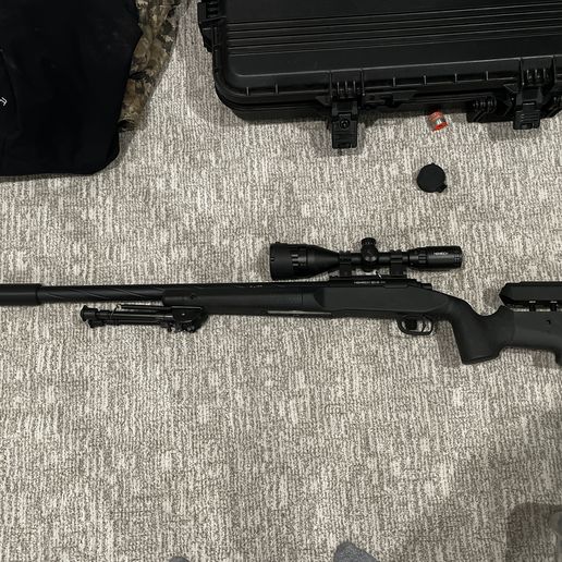 3D printer SSG10 SUPRESSOR (over barrel + threaded) • made with ...