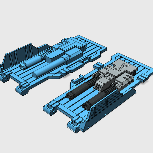 Free STL file Powermaster Optimus Prime Super Ginrai Arm Panels 💪 ・3D ...