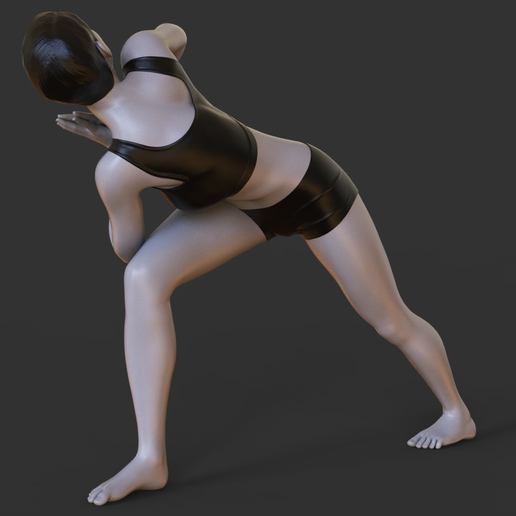 reverse truangle pose