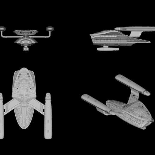 🆕 New Orleans class - Star Trek starship parts kit expansion・Free STL ...