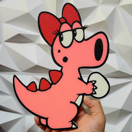 👾 Super Mario Birdo・ STL File for ・Cults