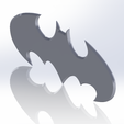 Free STL file Batman Classic Bat Logo 🦇 ・3D printer design to download ...