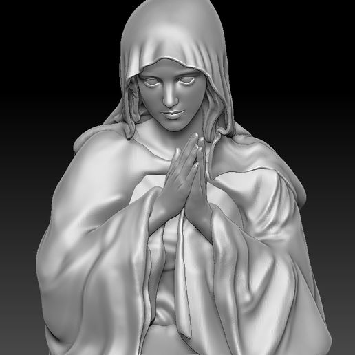 STL file Nativity Crib figures 3D print model HOLY FAMILY STATUE 🎄 (OBJ ...