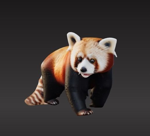 STL file Red panda 🐼 ・3D printer model to download・Cults