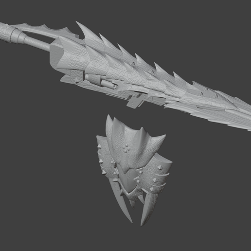 👹 White Night - Barioth - Monster Hunter World・ STL File for 3D ...