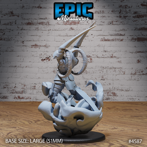 🎲 Armored Nightwalker Jump ‧ DnD Miniature ‧ Tabletop Miniatures ...