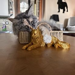 3D printed objects made with BambuLab Silk Gold filament・Cults