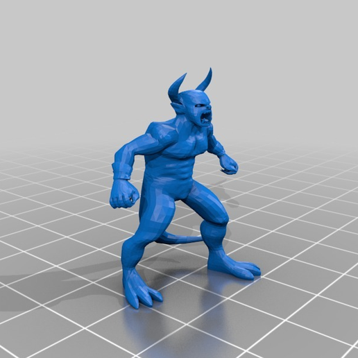 😈 Gargoyle・Free STL File for 3D printing・Cults