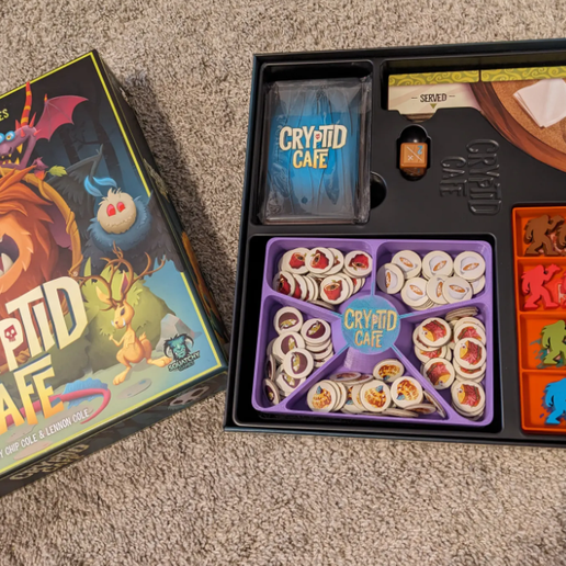 3D file Cryptid Cafe - Insert ♟ ・Model to download and 3D print・Cults