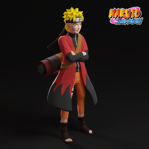 🗿 Naruto Uzumaki - Sage Mode・ STL File for ・Cults