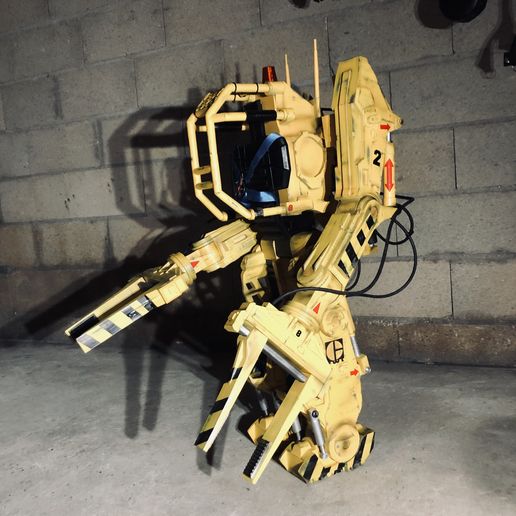 🐛 CATERPILLAR p5000 power loader ALIEN 2 (1 meter high)・ STL File for ...