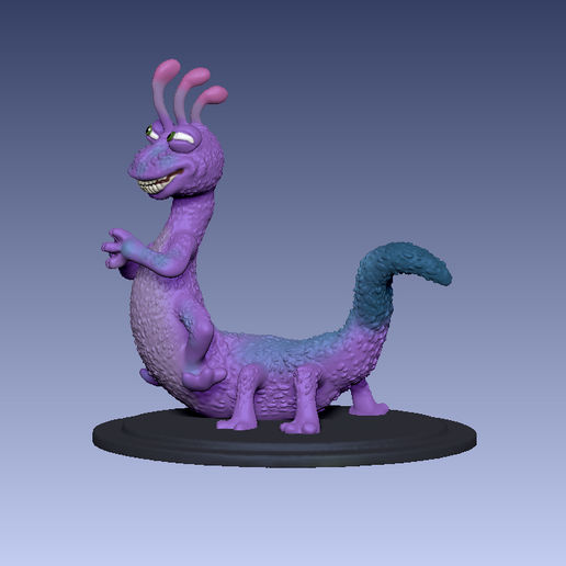 Archivo STL Randall Boggs from monsters inc and monsters university 🏛️ ...
