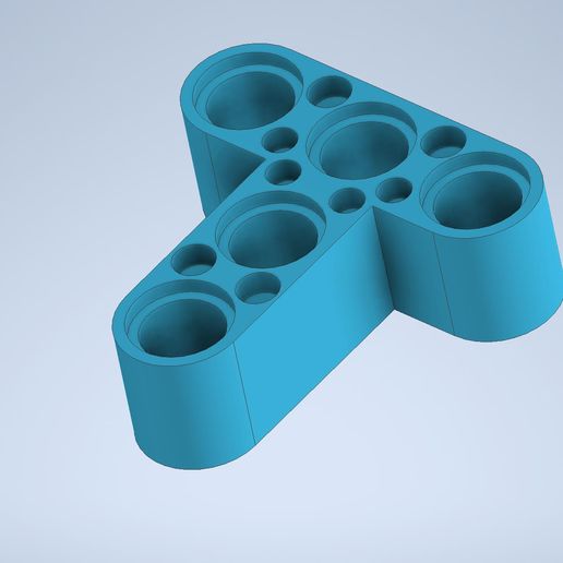 🧸 Lego Technic T-piece・Free STL File for 3D printing・Cults