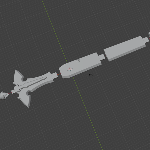 🗡️ Black Long Sword - 3d printing・ 3MF File for 3D printing・Cults