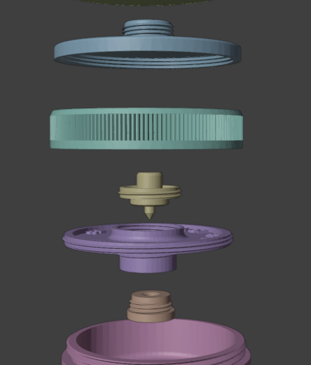 🪖 Model of the Spanish anti-personnel mine EXPAL P-4-B・ 3MF File for 3D ...