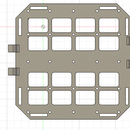 💺 Molle Panel (Connectable)・ STL File for ・Cults