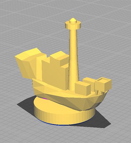 🛥️ Boat Token Berebeli・ STL File for 3D printing・Cults