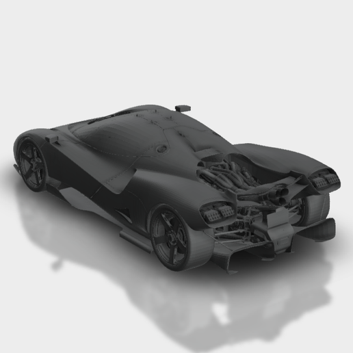 3D file Nilu27 Nilu Hypercar 2025 🚗 ・3D printer design to download・Cults
