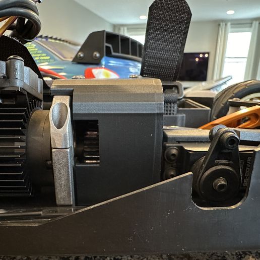 ⚙️ HPI Subaru WR8 center diff gear cover with cutout・ STL File for 3D ...