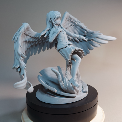 👼 Kanade Tachibana- Angel-Beats! Anime Figurine STL for 3D Printing・ 3D ...