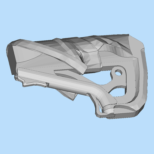 💻 661 CCL Tactical Rifle Modified Stock (CoreCP) - 146-3D Printed Model ...
