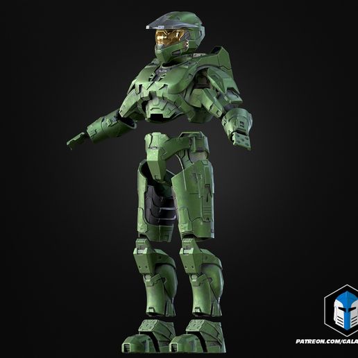 😇 Master Chief Mark 6 Armor - 3D Print Files・ 3D File for 3D printing・Cults