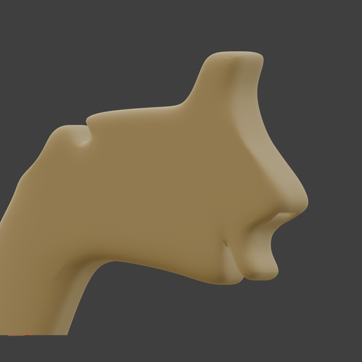 👃 3D Model of Nose Anatomy・ STL File for 3D printing・Cults