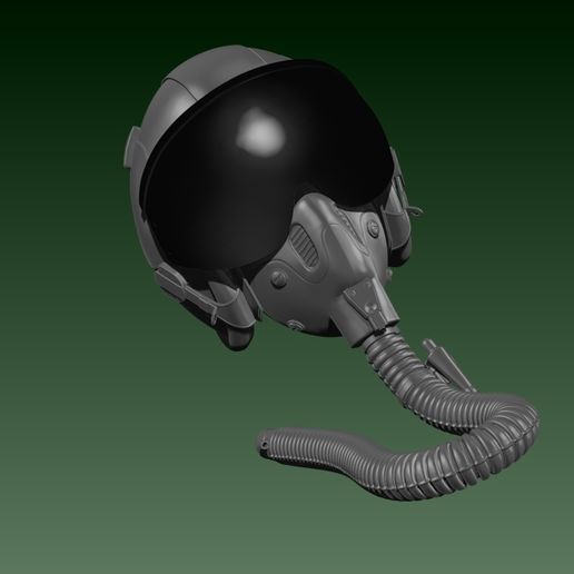 🪖 Helmet HGU-55・ STL File for ・Cults