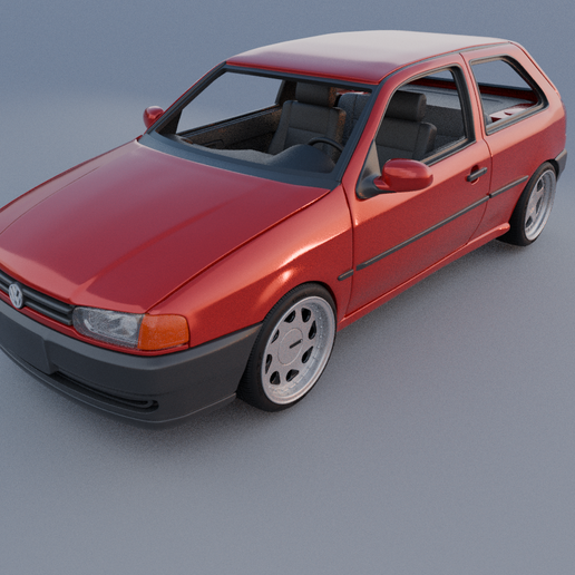 🚗 Volkswagen Gol G2・ 3D File for 3D printing・Cults