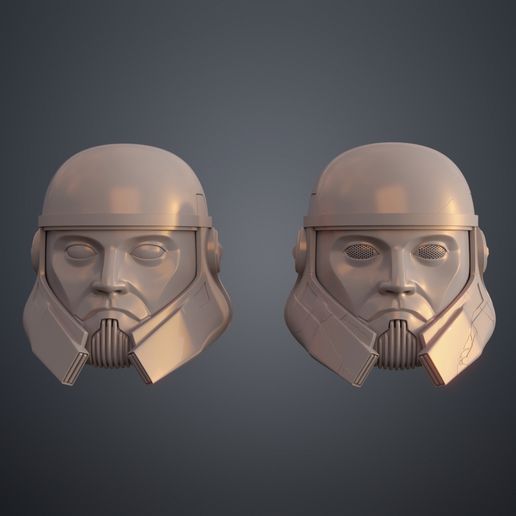 3D file Captain Enoch Helmet 🪖 ・3D printer design to download・Cults