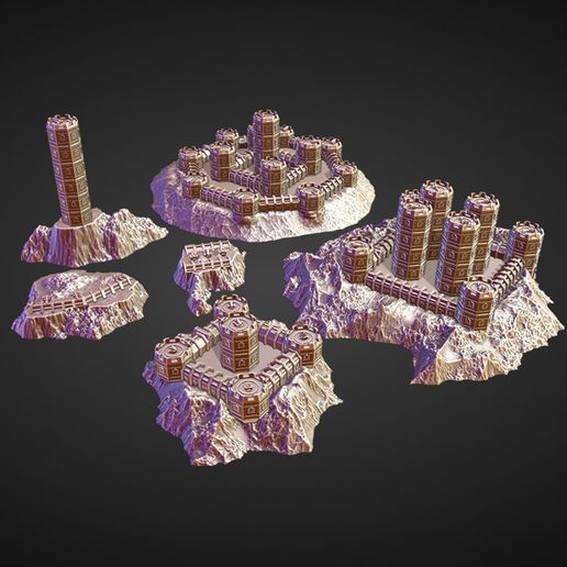 3D file Islands & Inlets: Dwarven Defences 🏰 ・3D printing idea to ...