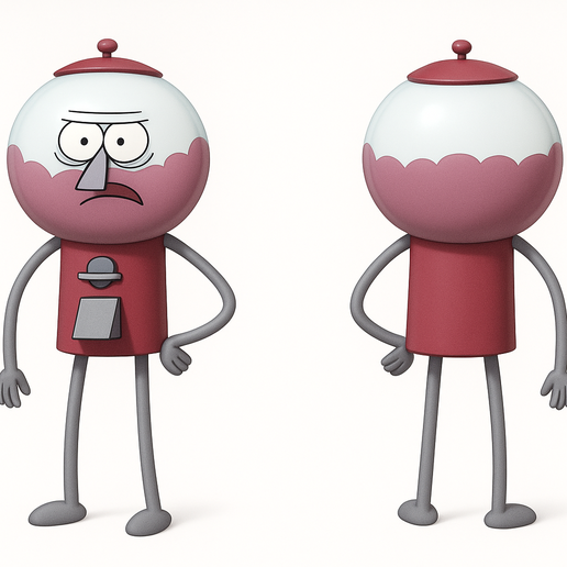 👾 Benson - Regular Show・ STL File for 3D printing・Cults