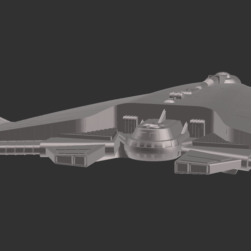 ⭐ Star Trek Neptune Class (Warp Delta)・ STL File for 3D printing・Cults