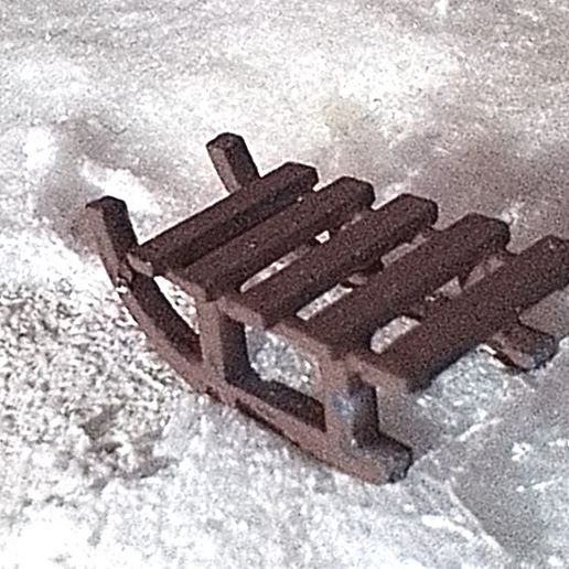 Free STL file Children's sled 🛷 ・3D printable design to download・Cults