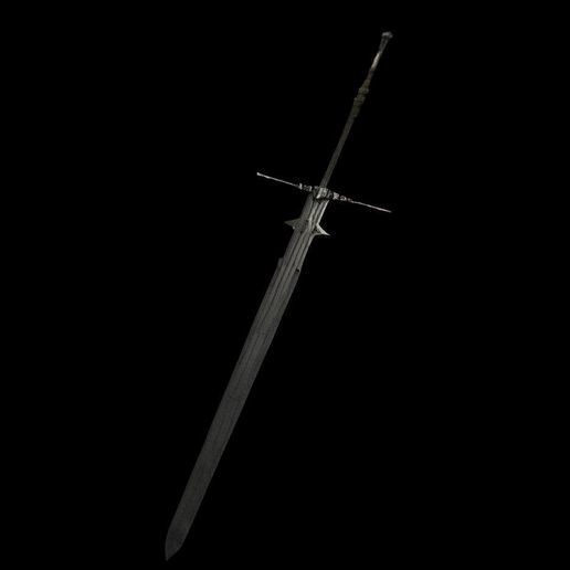 🗡️ Great Sword - Demons Souls・ STL File for 3D printing・Cults