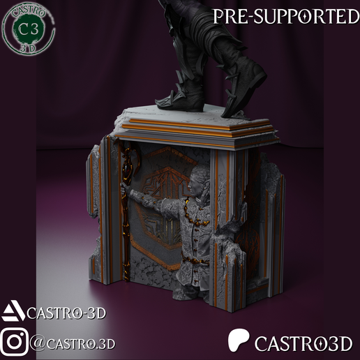 🎲 Astarion Ancunin - Baldurs Gate 3 Miniature Collection 3D print model ...