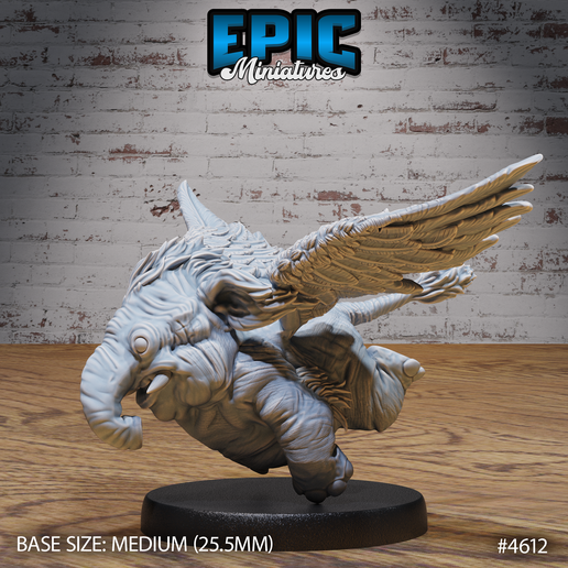 🪰 Holyphant Fly ‧ DnD Miniature ‧ Tabletop Miniatures ‧ Gaming Monster ...