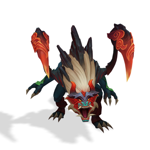 Archivo STL Shan Hai Scrolls Cho'Gath League of Legends 3D print model ...