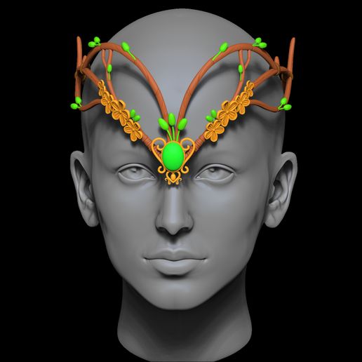 STL file Crown Elf 👑 ・Model to download and 3D print・Cults