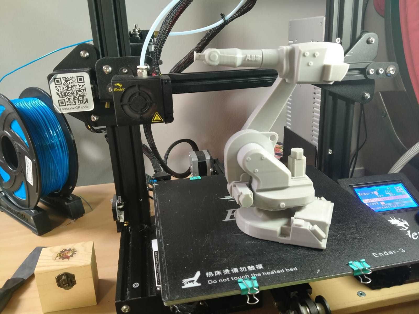 Free Stl File Robot Abb Irb 1600・3d Printer Model To Download・cults